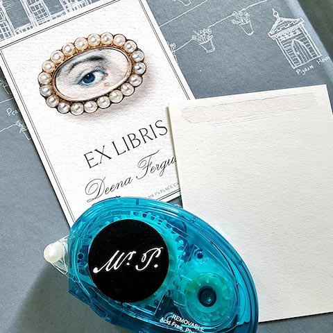 Acid-Free Adhesive for Bookplates and Art Craft Projects