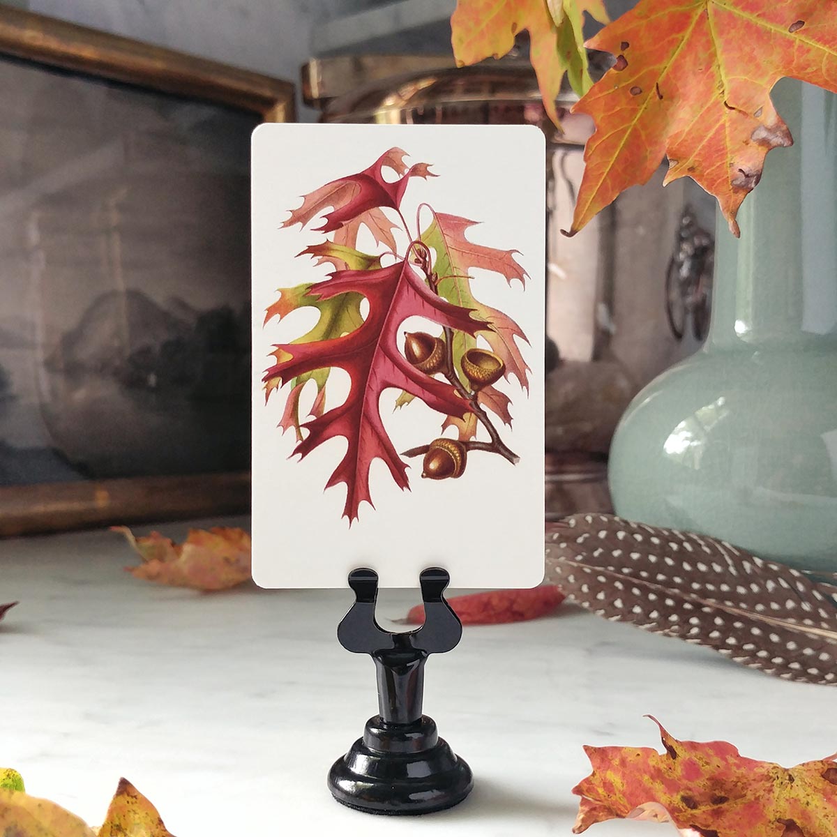 Set/ 12-16 Autumn Tableau Thanksgiving custom place cards