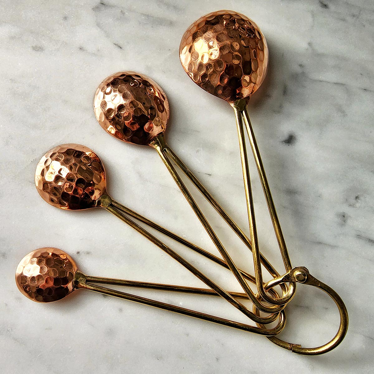 Copper-Brass: Measuring Spoons for the Stylish Kitchen