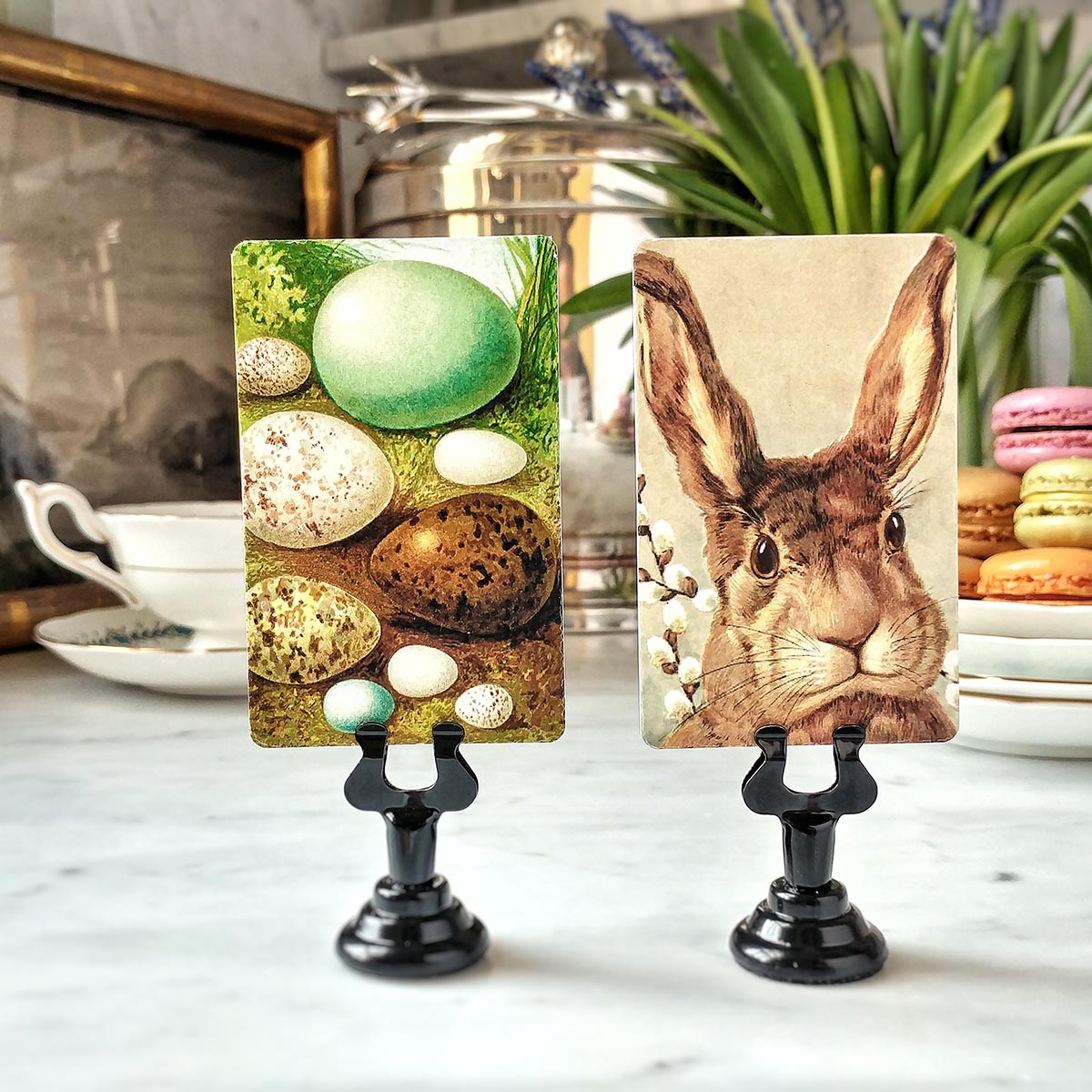 Set/ 16 Hippity Hoppity Easter Theme custom place cards