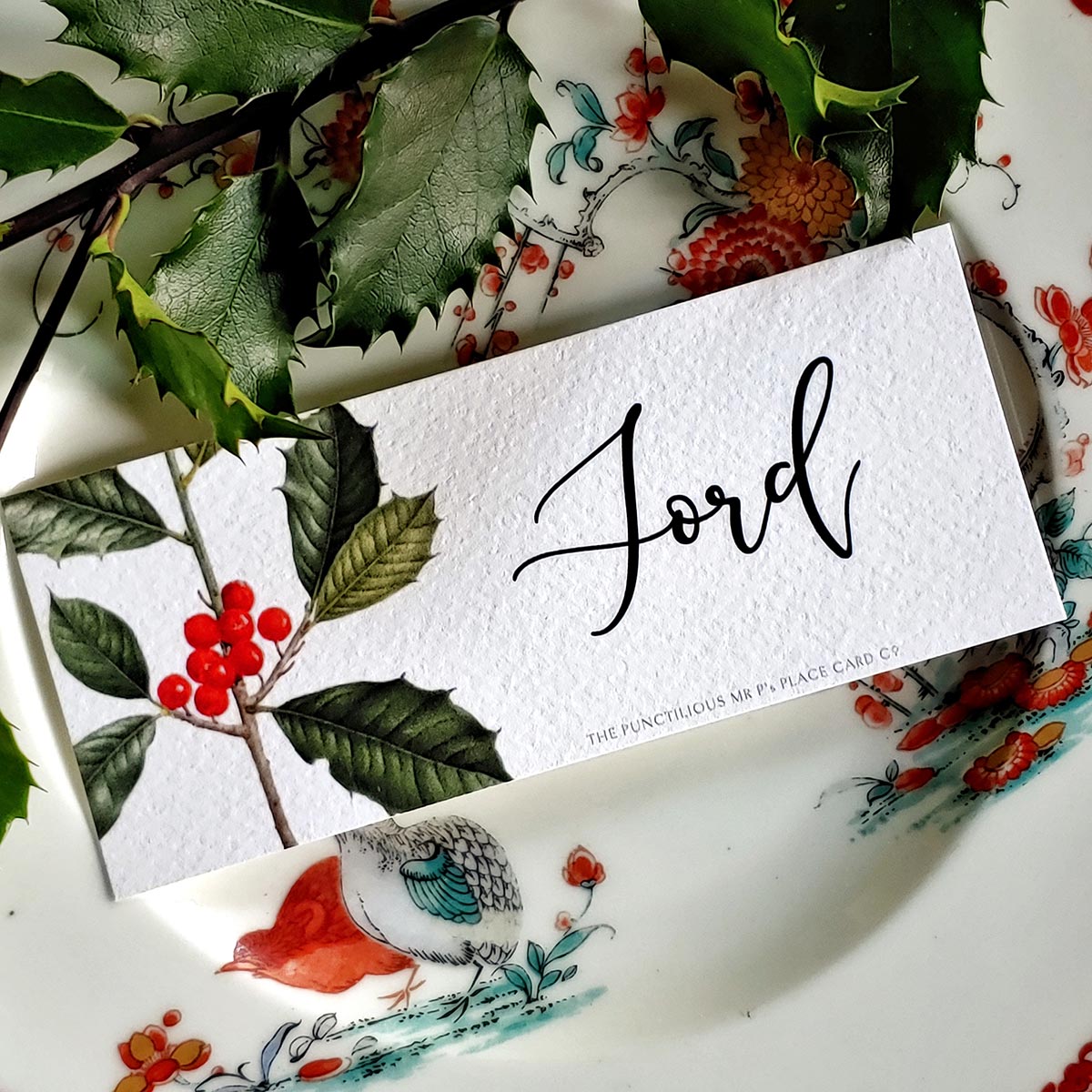 Holiday Table Placement Cards DIY Holiday Place Cards With OOLY Air