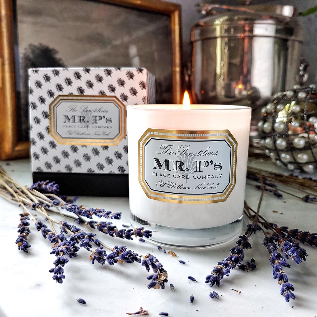 Pax Candle- 100% Soy with pure Lavender essential oil
