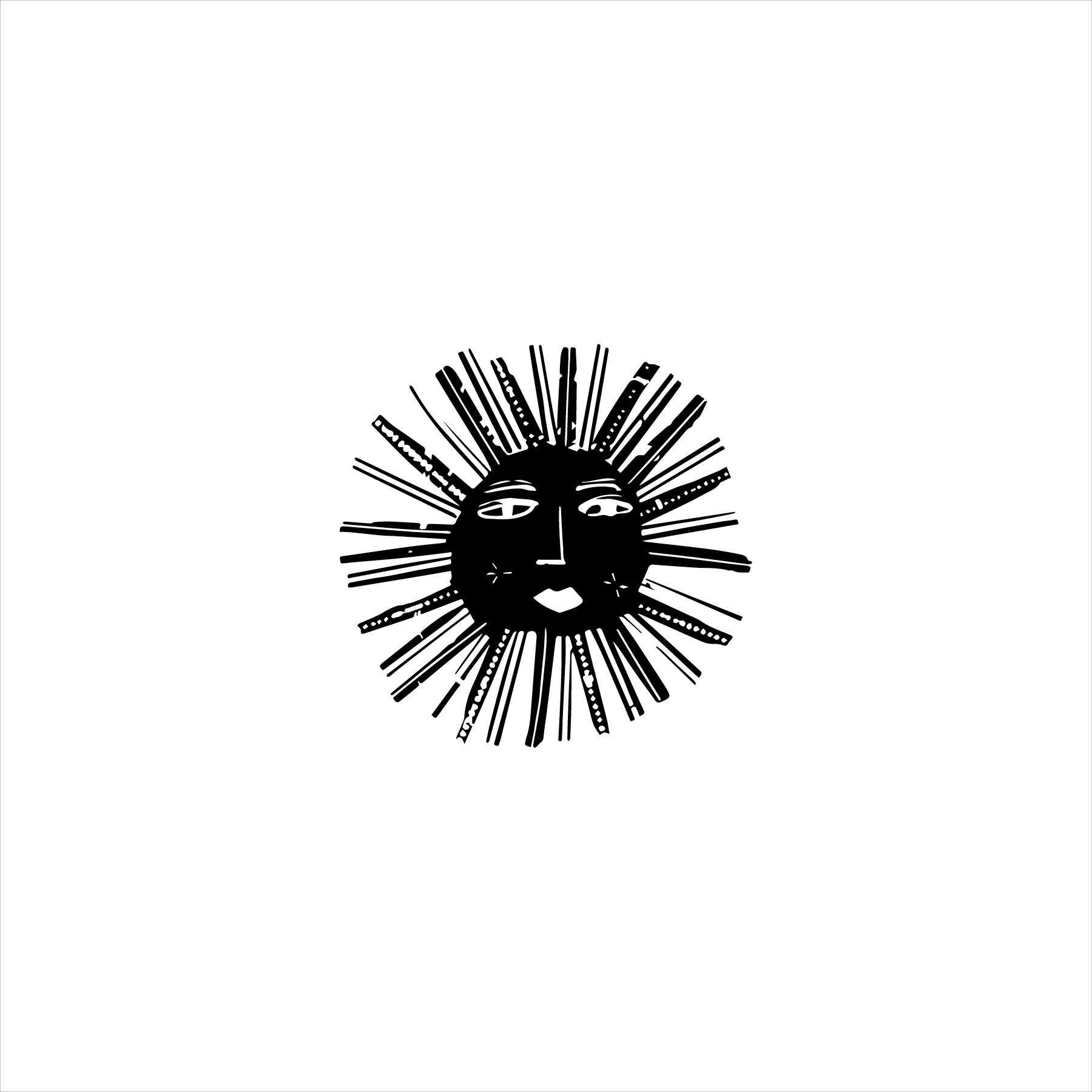 Sun Face- Wax Seal Stamper for Envelopes- Sarah V Battle