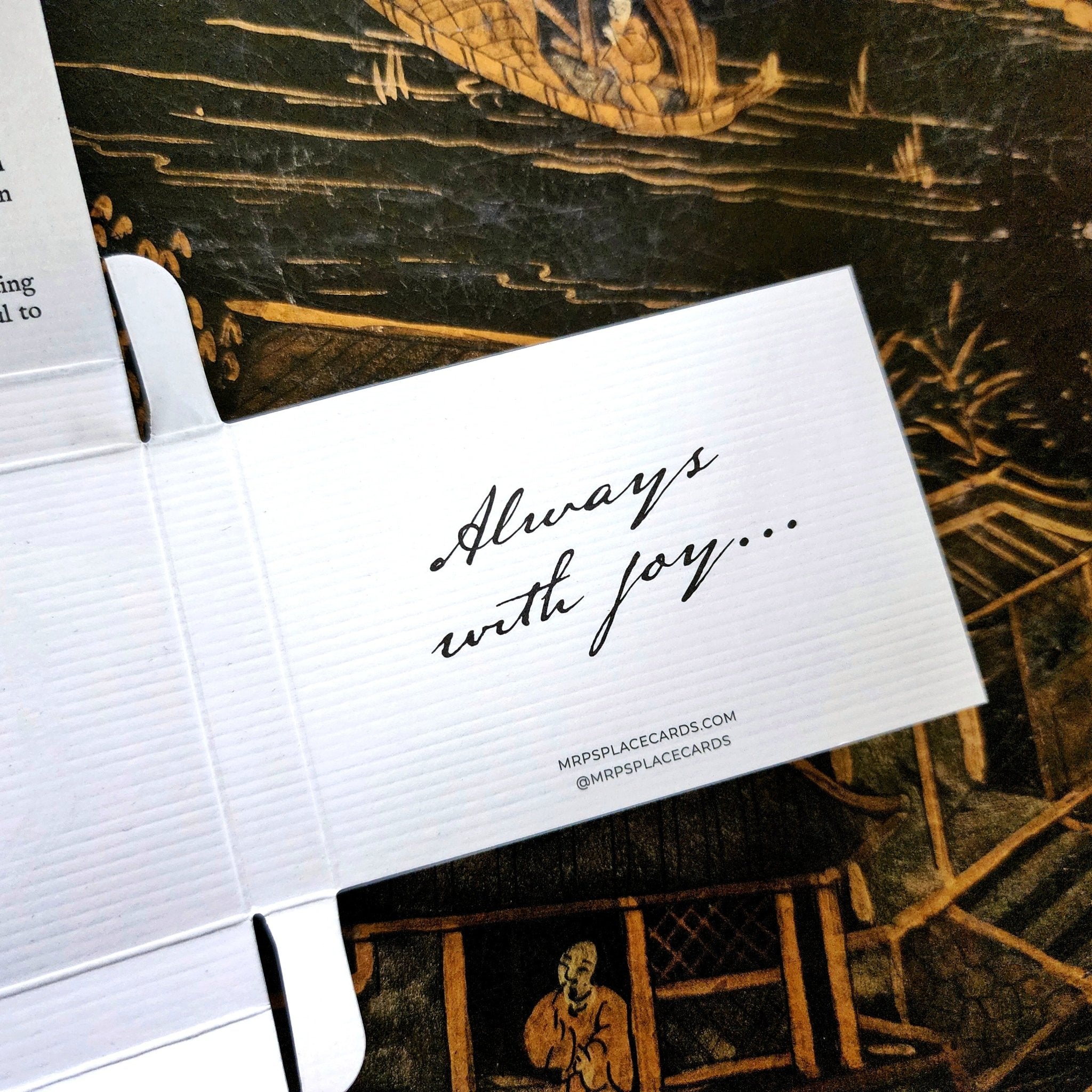 Set/ 16- Illustrated Custom Calling Cards